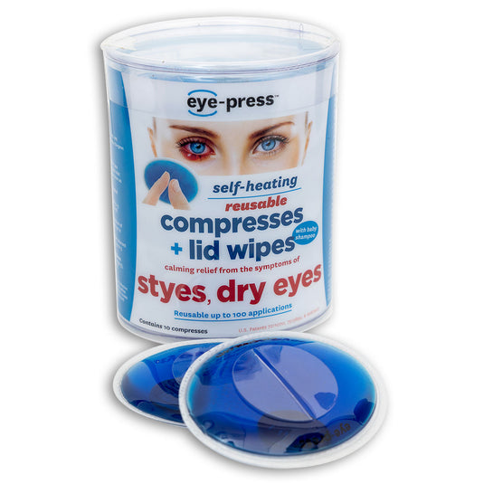 Eye-Press | Self-Heating Warm Compress for Stye Treatment & Dry Eyes ...